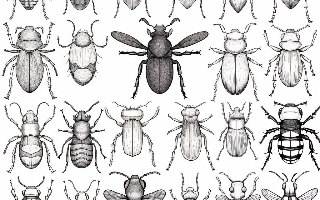 Coloriage à imprimer | Les insectes - Francais-rapide 🇫🇷